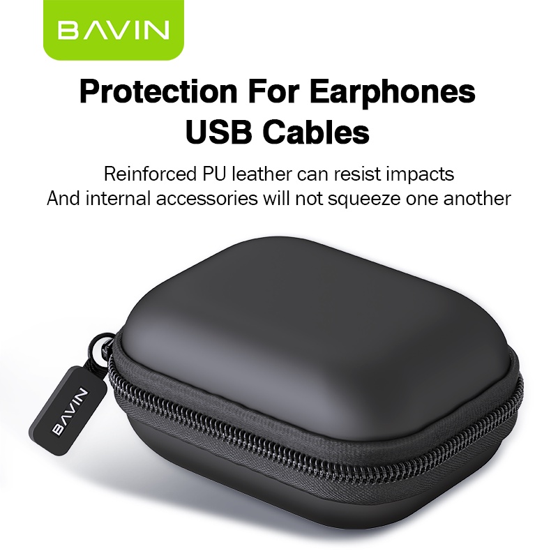 BAVIN BE08 Mini Storage Case for Mobile Accessories Chargers / TWS ...