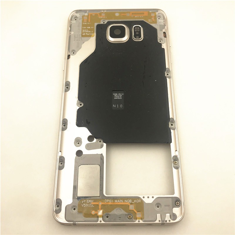 Metal Middle Frame For Samsung Galaxy Note5 Note 5 N920 N920 All versions Housing Chassis With ...