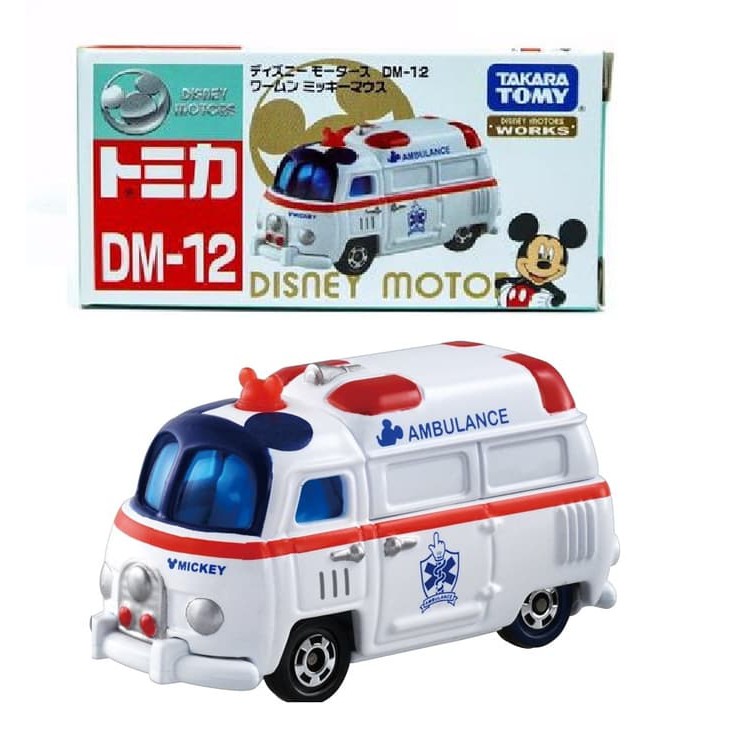 Tomica DISNEY Motorbike MICKEY MOUSE AMBULANCE | Shopee Philippines
