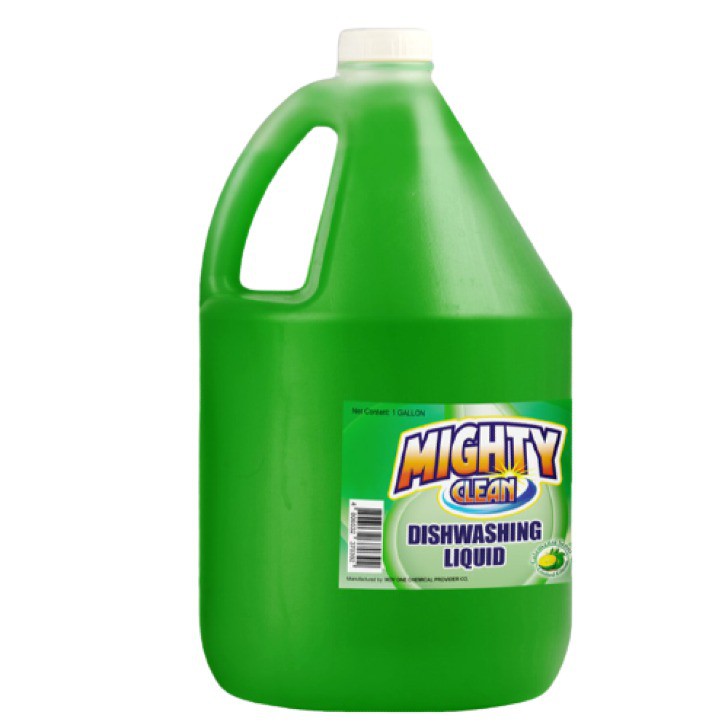 Mighty Clean Dishwashing Liquid Calamansi 1 GALLON | Shopee Philippines