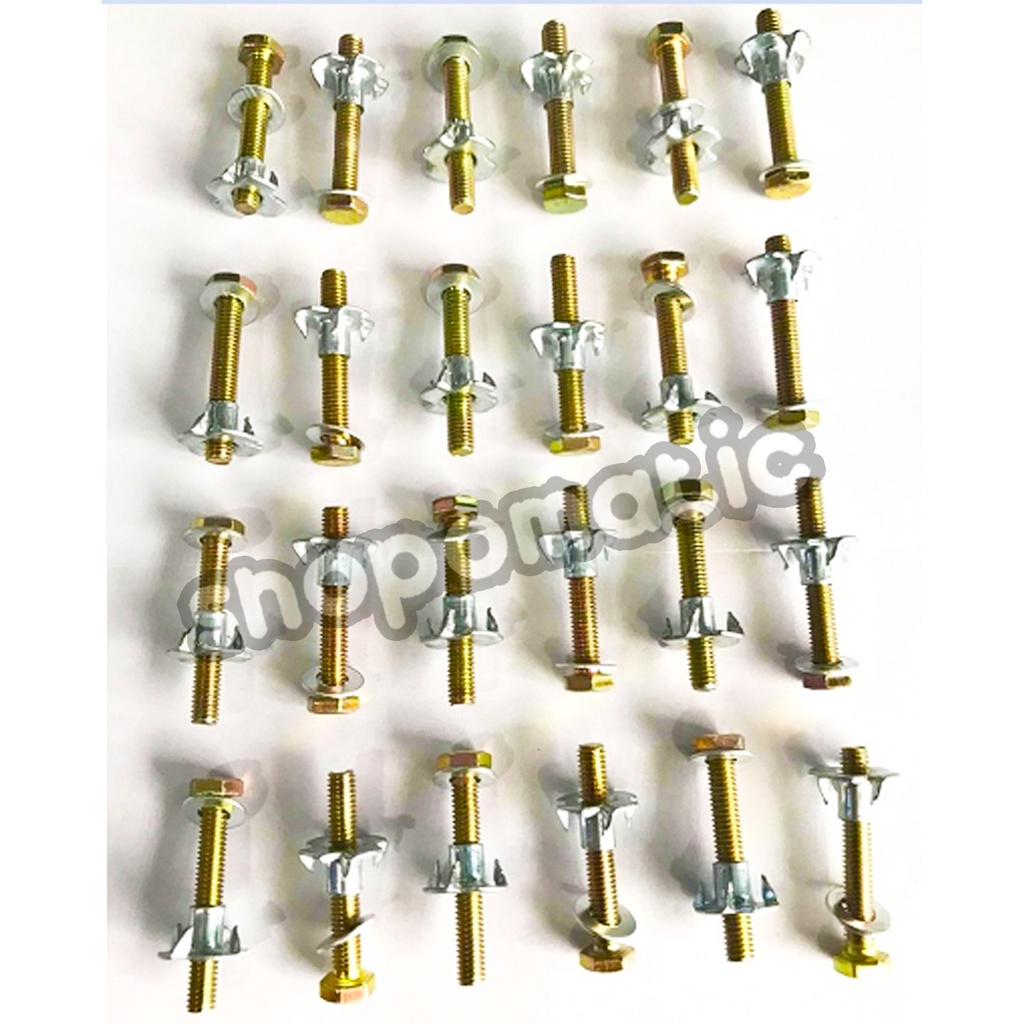 🟧T-SCREW M6 T-NUTS TNUT WITH SCREW BUFFLE BOX TOUR CASE ACCESSORIES🟧 ...