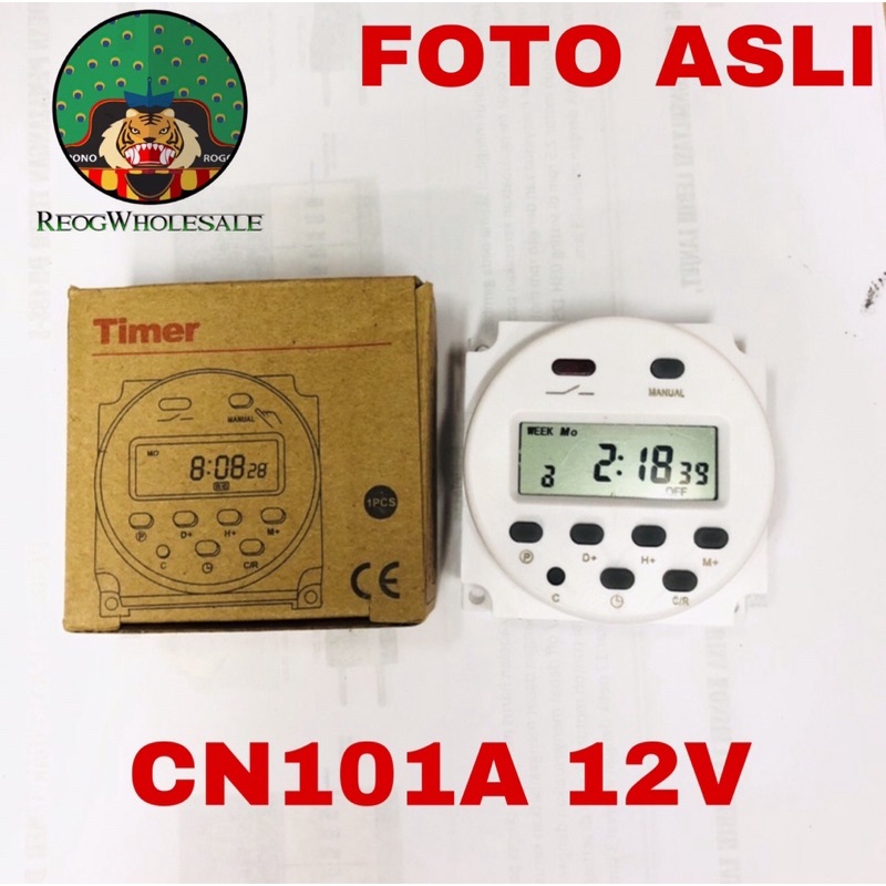 Digital Timer 12V DC 16A PROGRAMABLE SWITCH AUTO ON/OFF Timer 12V ...