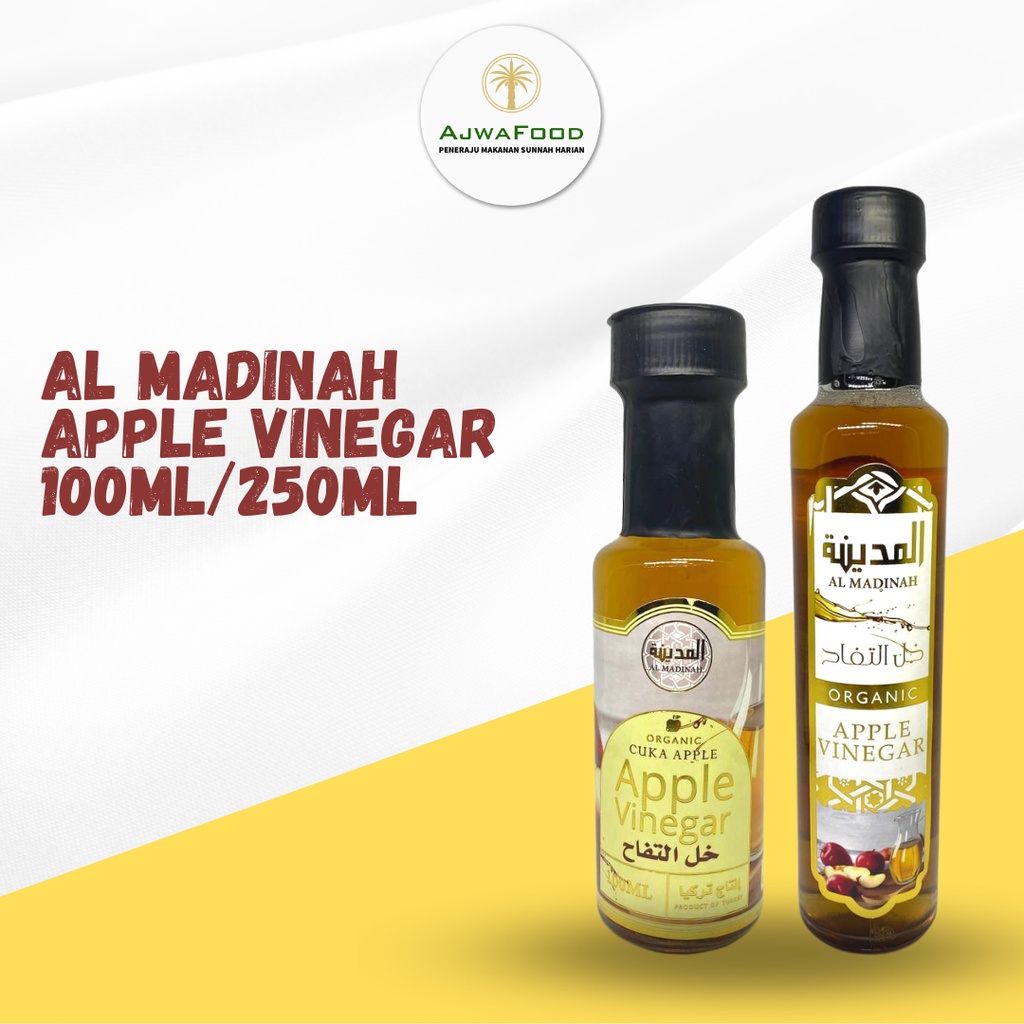 Cuka Vinegar Epal / Epal & Madu Al Madinah (100ML / 250ML) | Shopee ...