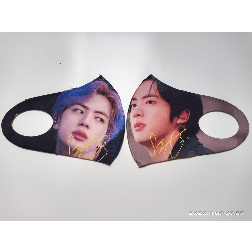 Scuba Mask jin full print scuba Mask bts scuba Mask bt21 Korean Mask ...