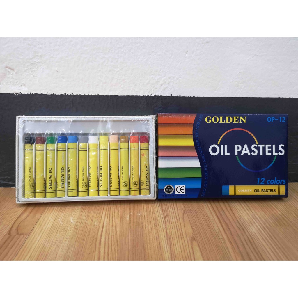 [RAMI] Golden Oil Pastel 8,12,16,24,36 COLORS | Shopee Philippines