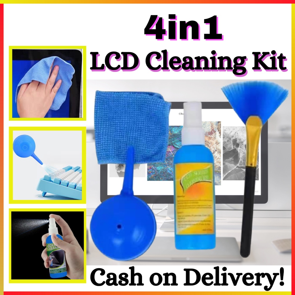 4 in 1 Screen Facility Expert LCD Screen Cleaning Kit Expert In ...
