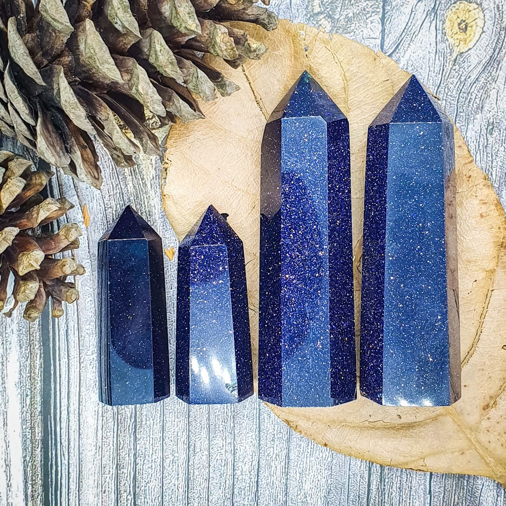 Blue Sandstone Tower (Stone of Victory) Obelisk Mini Crystal Tower ...