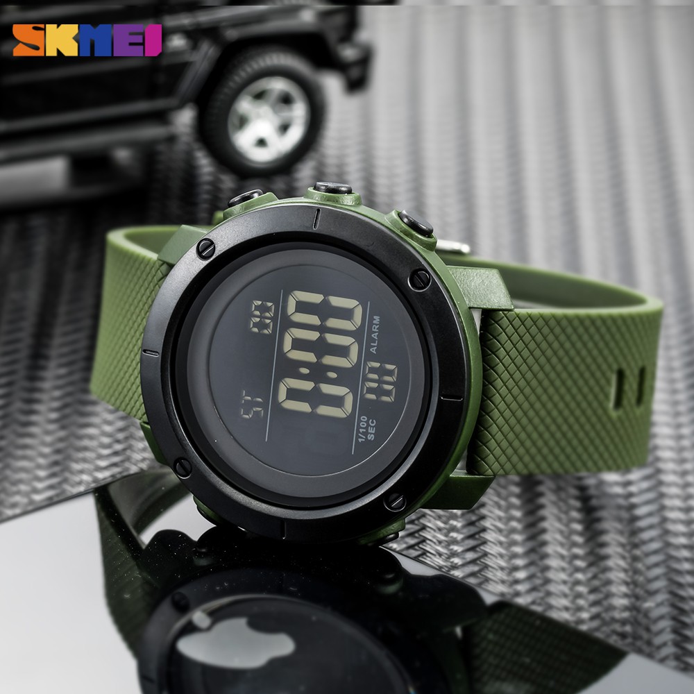SKMEI Watch for Men Digital Movement Men Watch 50M Waterproof EL ...