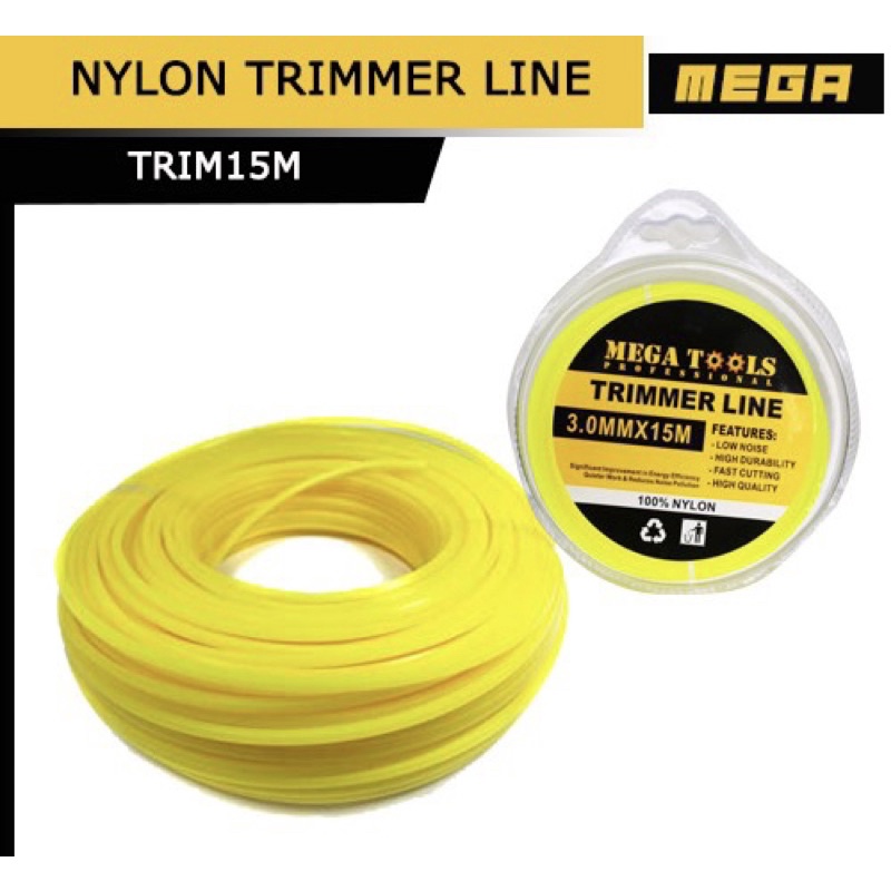 NYLON 100% TRIMMER LINE GRASS CUTTER | Shopee Philippines
