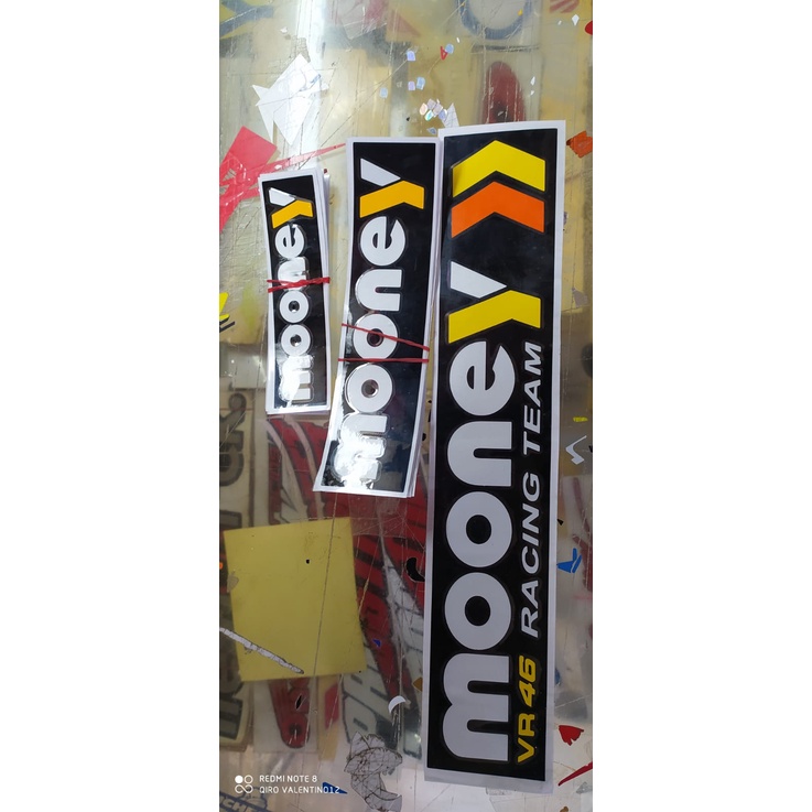 Sticker Body Motorcycle Mooney VR46 ducati xmax nmax fazzio pcx gsx cbr ...