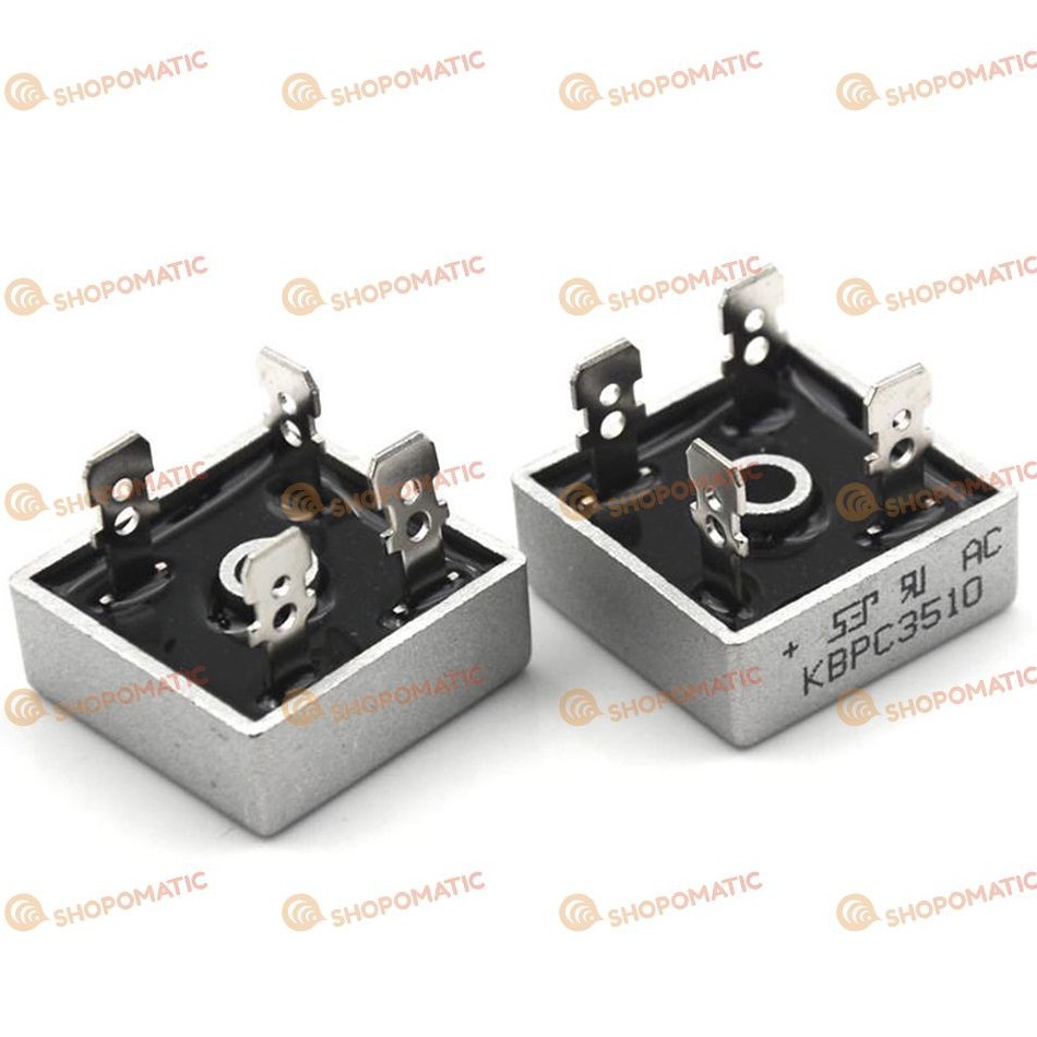 🟧 35A 1000V Metal Case Single Phase Diode Bridge KBPC3510 🟧 | Shopee ...