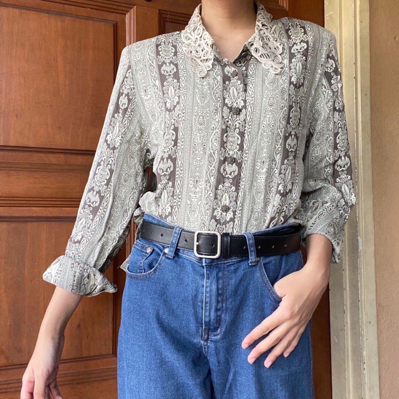 Vintage / MIX BLOUSE (LOCK In LIVE) | Shopee Philippines