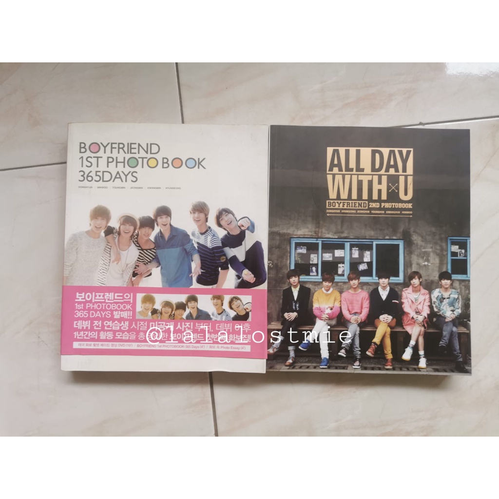 Boyfriend 1st & 2nd Photobook | Shopee Philippines