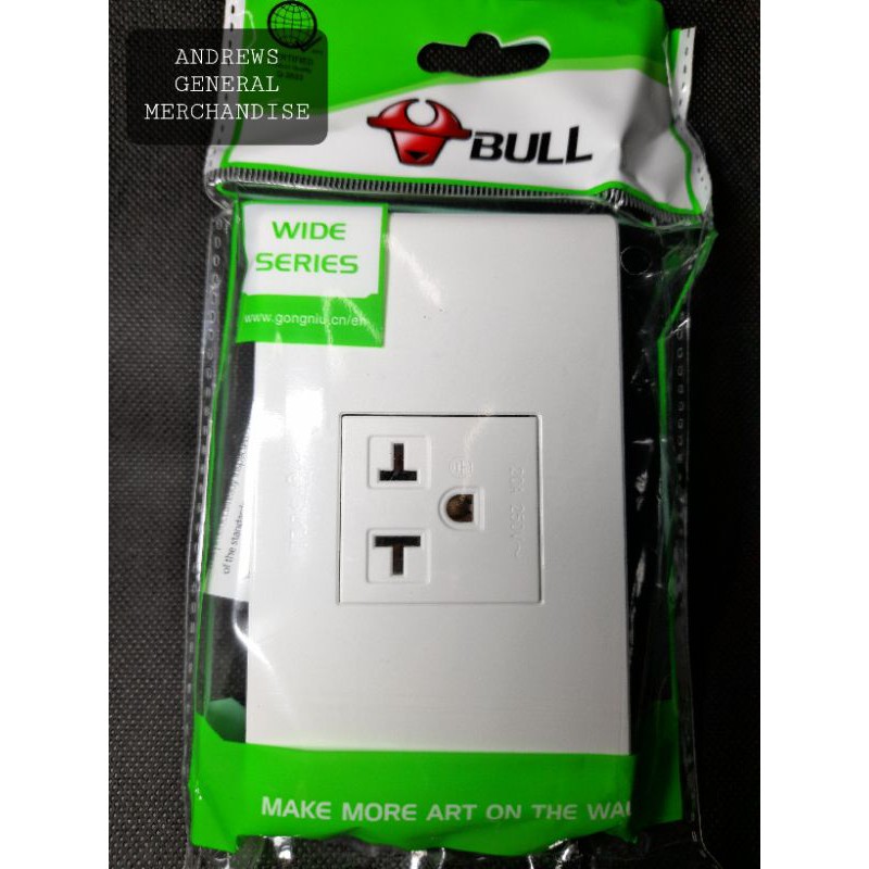 BULL 1GANG AIRCON OUTLET | Shopee Philippines