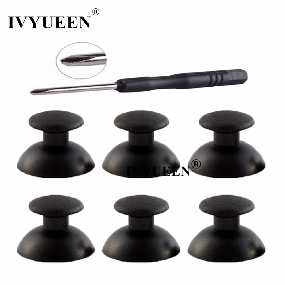 IVYUEEN 6 PCS Joystick for Sony Dualshock PlayStation 3 PS3 Controller ...