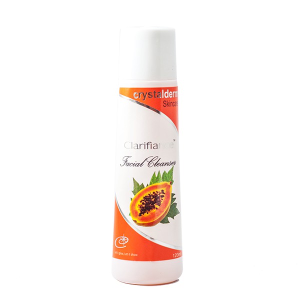 Crystalderm Clarifiance Facial Cleanser (Papaya) 120mL | Shopee Philippines