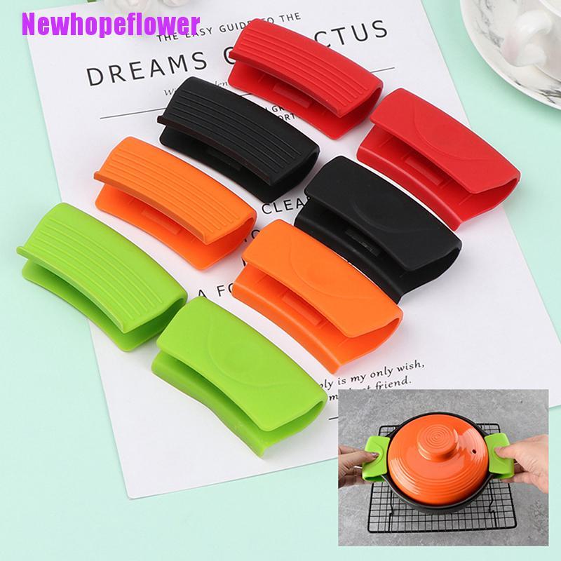 CKFR Grip Silicone Pot Holder Sleeve Pot Glove Pan Handle Cover Grip ...