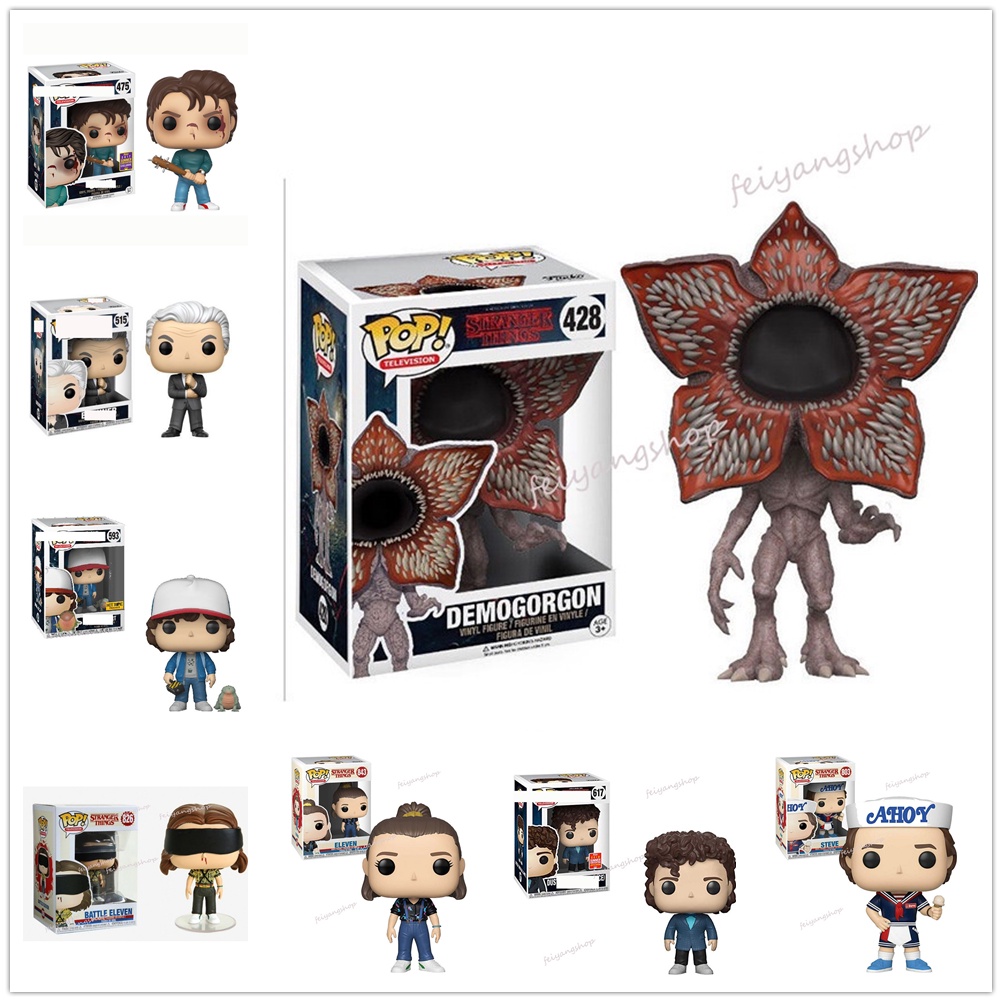 Funko POP Stranger Things Battle Demogorgon Battle Eleven Nancy Action ...