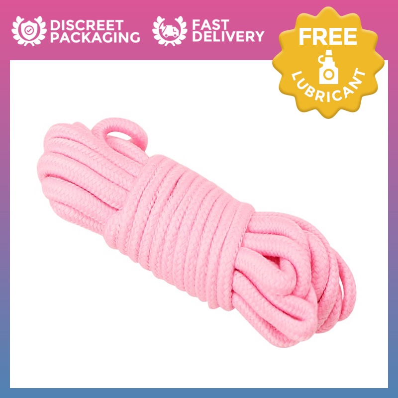 Funzone Bdsm Cotton Bondage Rope Japanese Shibari Rope - Pink | Shopee ...