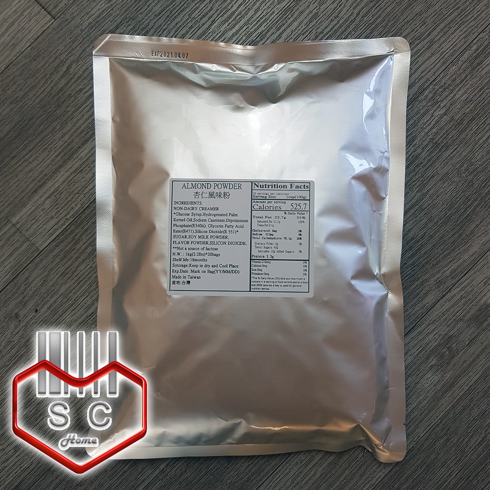 Taiwan Almond Powder Milk Tea Flavors Ingredients Supplies 1kg 250g ...