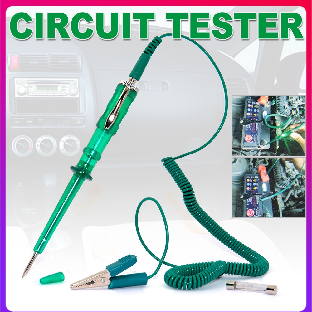 DC 6V 12V 24V Car Lamp Voltage Circuit Tester System Detector Probe ...