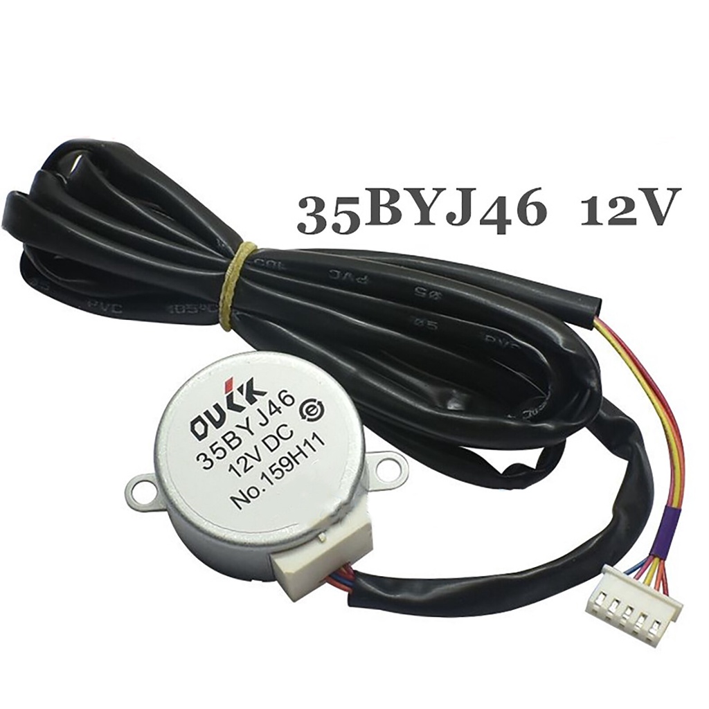 Air Conditioner Swing Blade Sweeping Motor 12V DC Wind Direction Motor ...