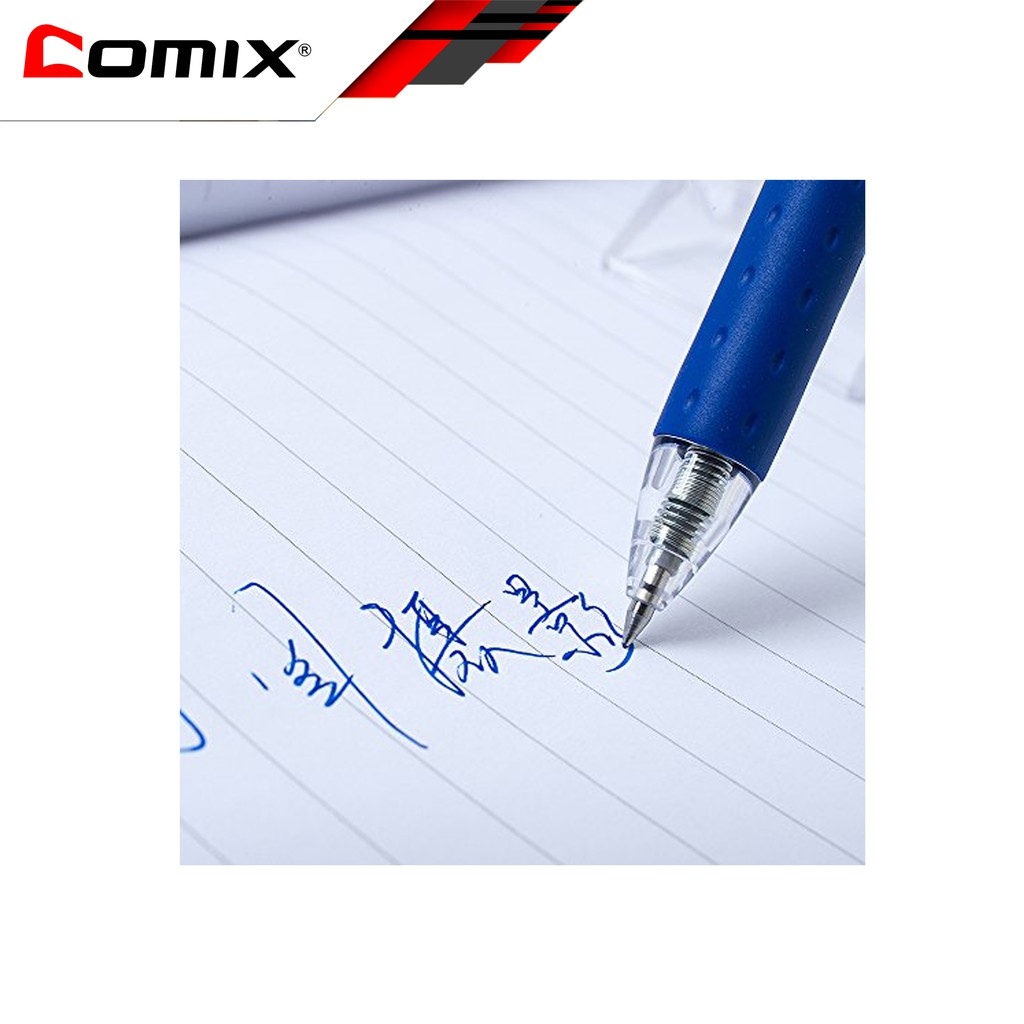 Comix Easy Press Retractable Gelink Pen 0.5mm | Shopee Philippines