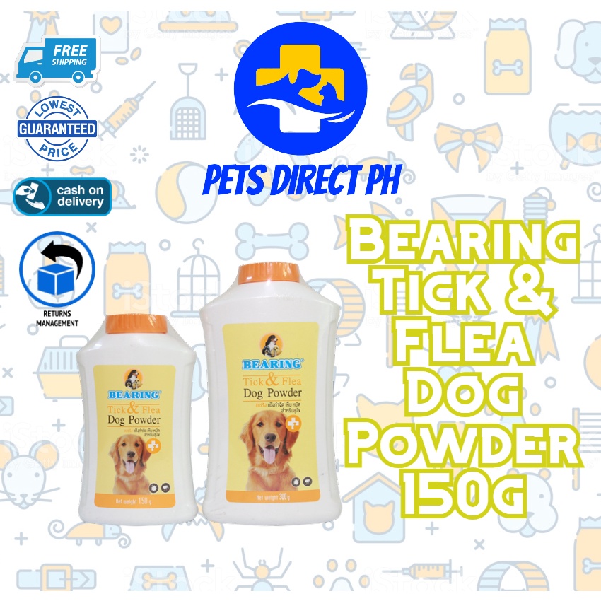 Bearing Tick & Flea Dog Powder 150g | Shopee Philippines