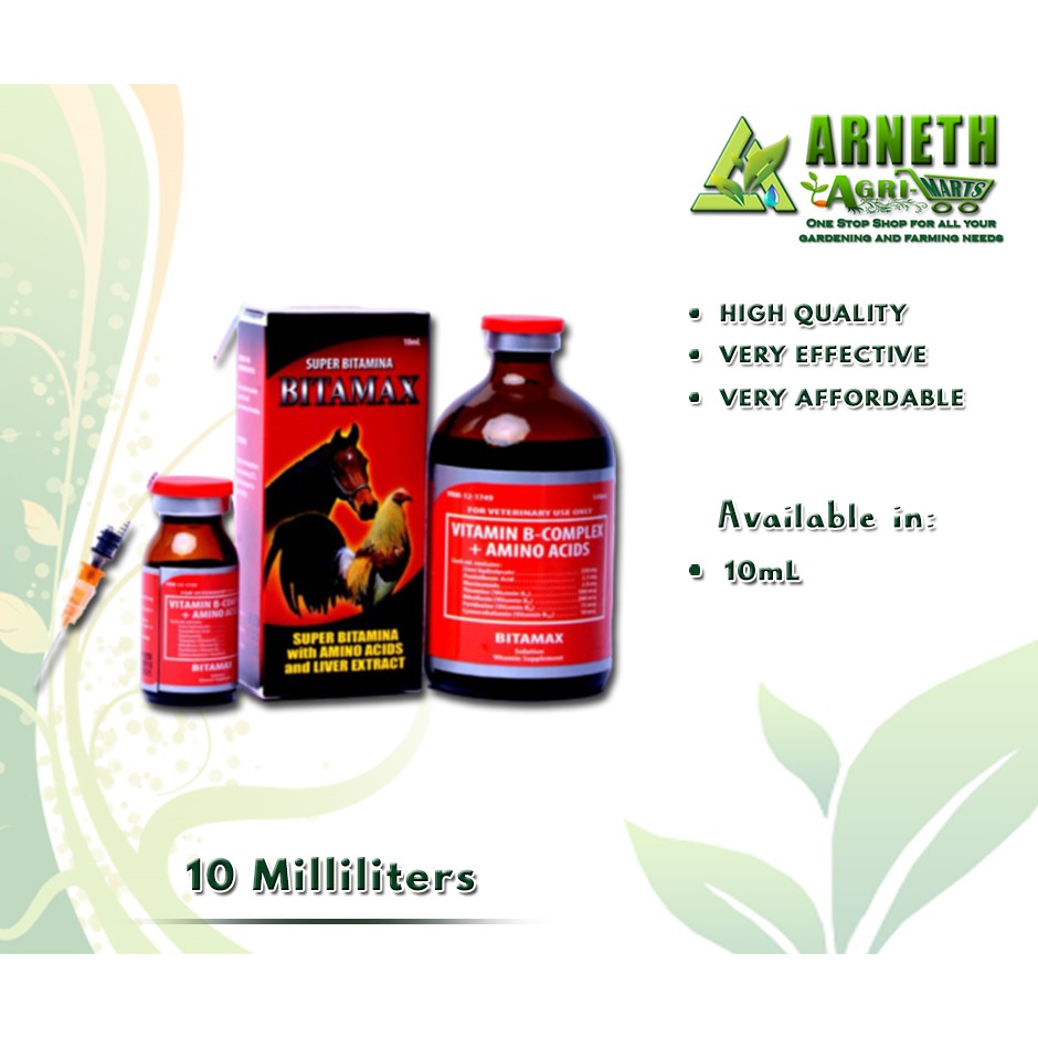 BITAMAX VITAMIN B COMPLEX FOR INJECTION 10ML | Shopee Philippines