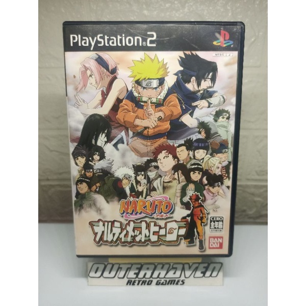 PS2 Naruto Narutimate Hero NTSC J (Standard Edition) | Shopee Philippines