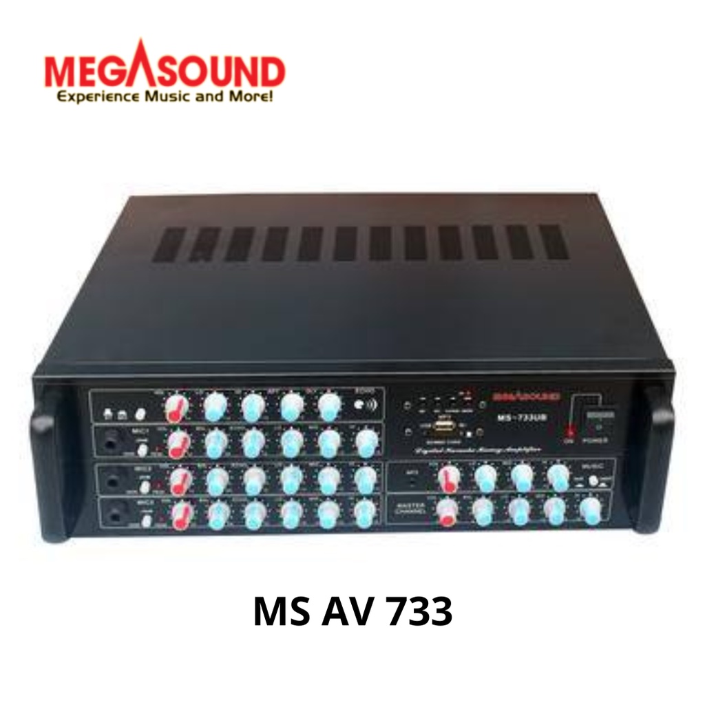Megasound Amplifier Av 733 | Shopee Philippines