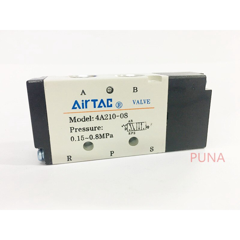 Wholesale Airtac Air Valve 5 Way Pneumatic Air Control Solenoid Valves ...