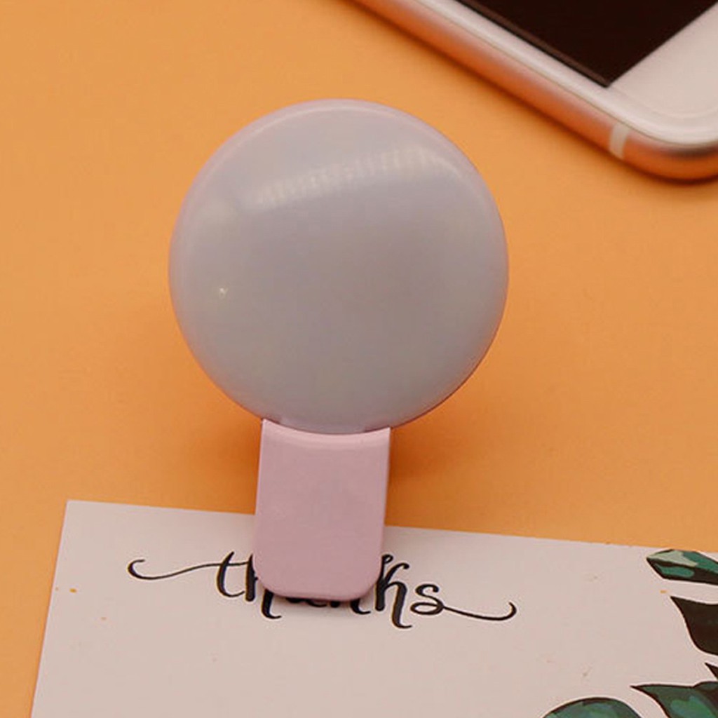 （COD）Rechargeable Selfie Fill Light LED Flash Selfie Ring Light For ...