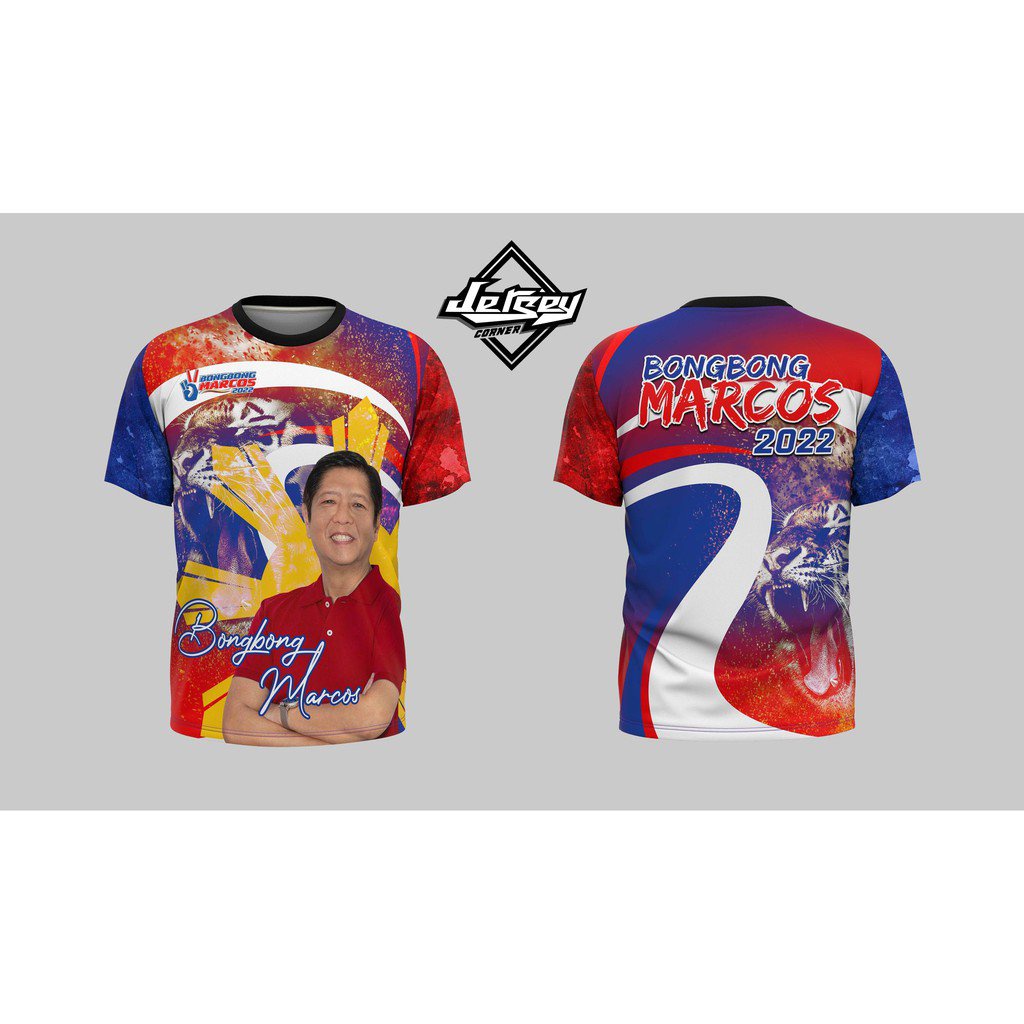 Jersey Corner BBM BONGBONG MARCOS Election Shirt | Shopee Philippines