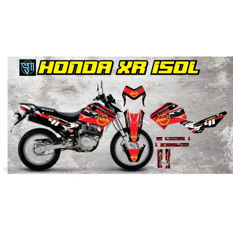 Honda XR 150L full body decals | Shopee Philippines