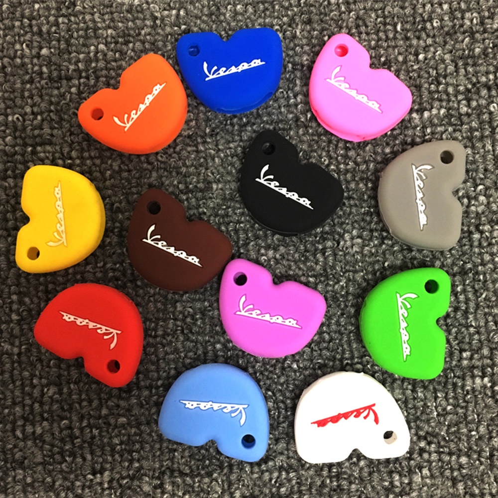 Silicone Key Case Vespa Scooter Keychain Key Cover for Sprint GTS ...