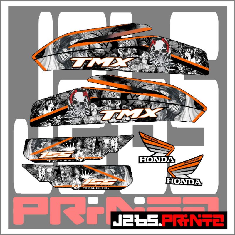 TMX 155 tribalv2 decals | Shopee Philippines