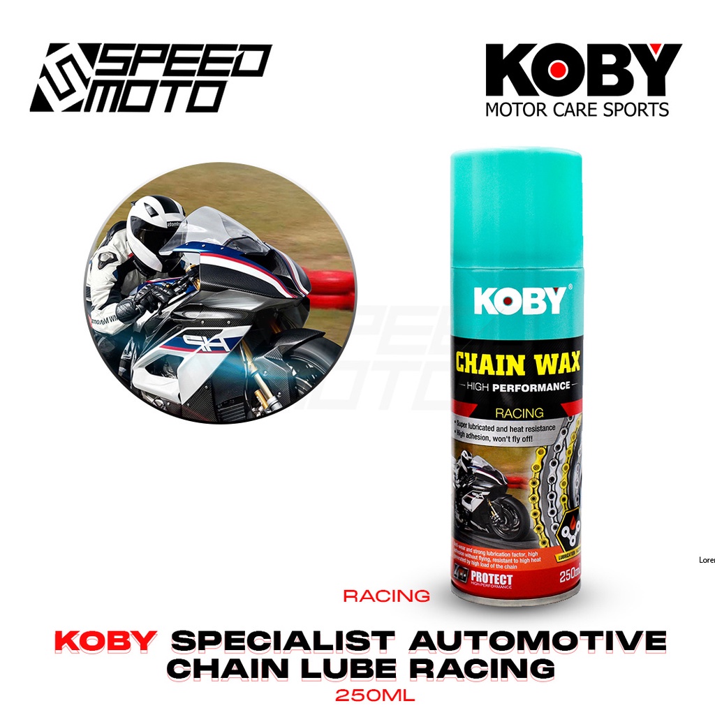 KNK Motor Koby Chain Wax Racing 250ml | Shopee Philippines