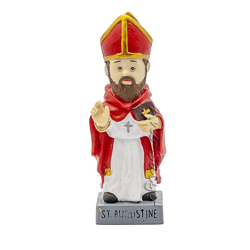 AnoSaiyo St Augustine of Hippo Chibi Patron Saint Religious Item ...