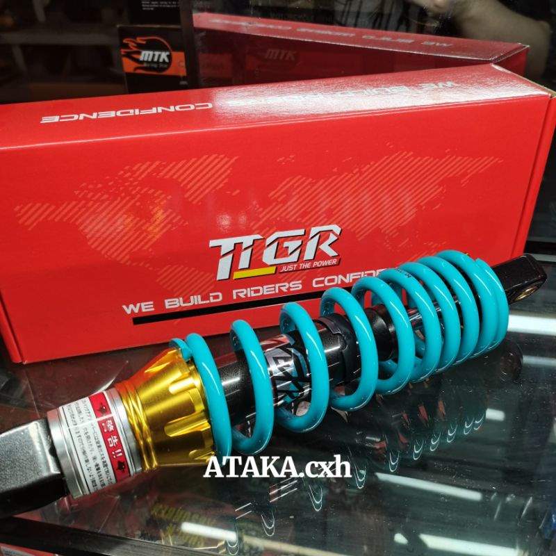 TTGR MOTORCYCLE REAR SHOCK 300MM Mio Sporty/ Beat/ Mioi 125/Skydrive/Click/Souli125 /FINO/gear ...