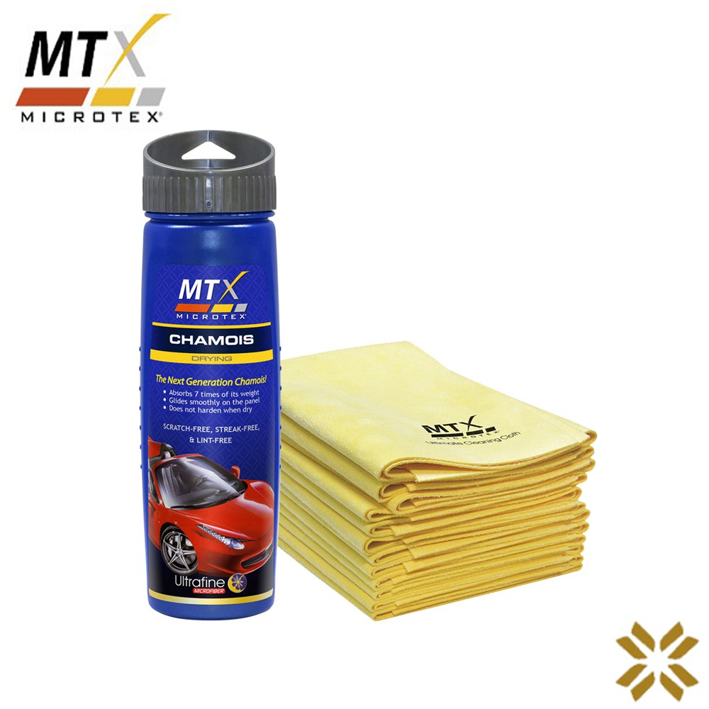 Microtex Chamois 16" x 16" in Canister (Microfiber Drying Cloth)MTX ...