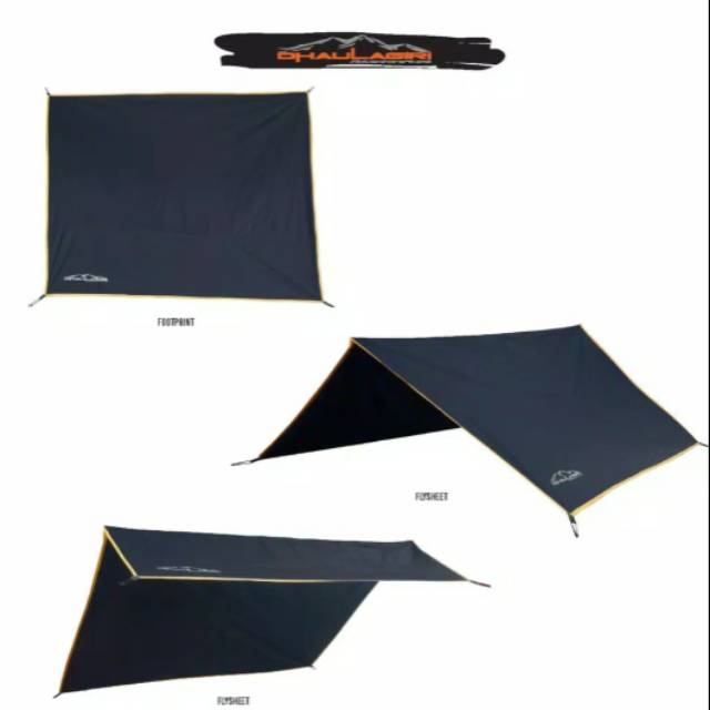 TENDA I Multifunction Tent Footprint 2x2 Meters -I Flysheet | Shopee ...