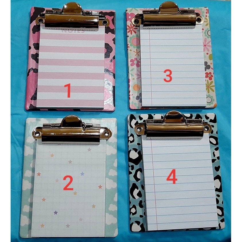 Studio G Mini Clipboard Notepad with Magnet Back • 4" x 3.25" • 40 ...