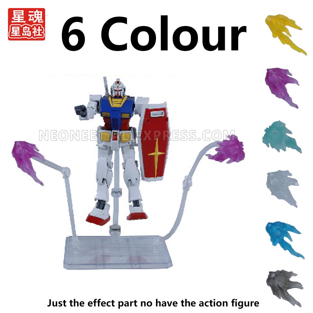 Tamashii Flame Impact Missile Effect Model Rider RG HG SD Gundam Model ...