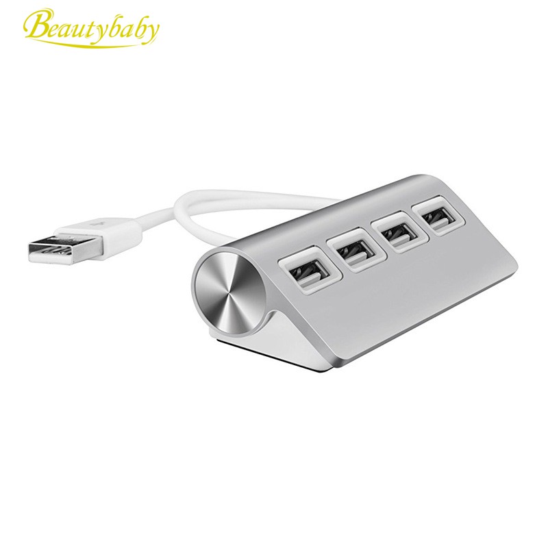 4-Port Hub Hi-Speed USB 2.0 Multi-Hub Splitter Extend Computer Charging ...