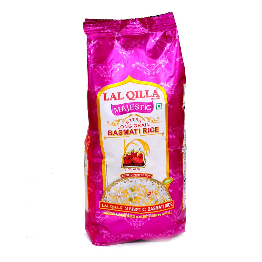 (Basmati Variation) 1kg Lal Qilla Majestic Long Grain Basmati Rice ...