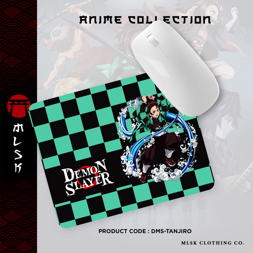 DEMON SLAYER ANIME MOUSE PAD TANJIRO NEZUKO ZENITSU HASHIRA GIYUU ...