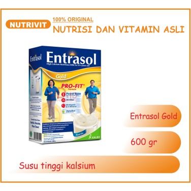 Entrasol GOLD Chocolate Milk/Vanilla 600gram | Shopee Philippines