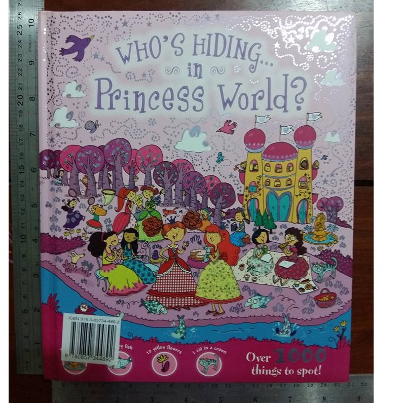 Who's hiding in Princess World? Padded Cover Work Activity Book ...