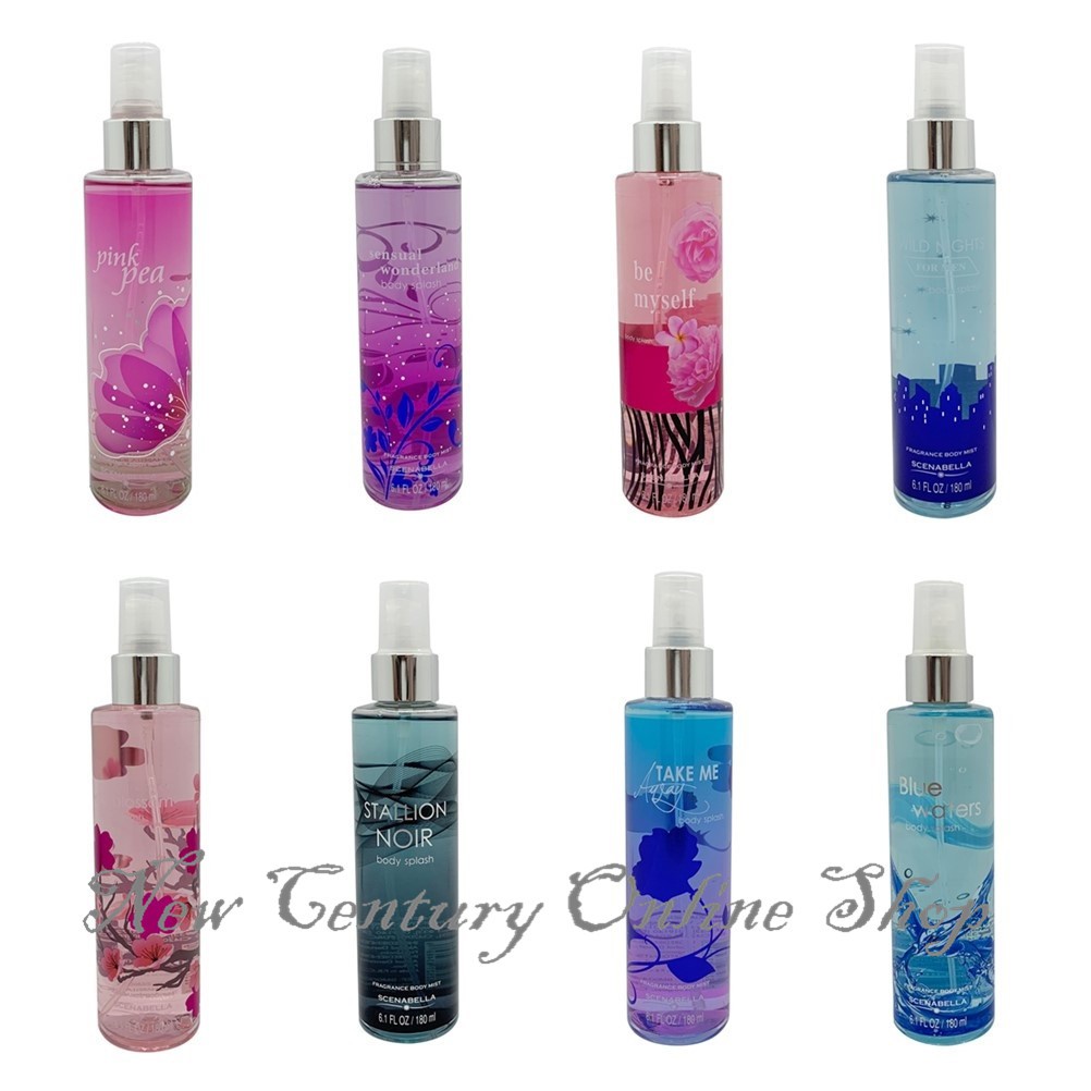 SCENABELLA FRAGRANCE BODY MIST FOR WOMEN PERFUME (180ml) | Shopee ...